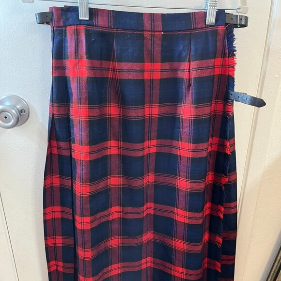 Brooks Brothers | Skirts | Vintage Brooks Brothers Wool Kilt Wrap Skirt ...